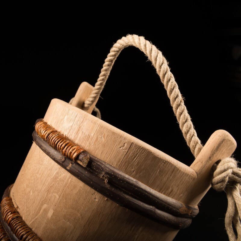 Seau bois 11L (chêne) : Le Traditionnel Polyvalent | Cyrille Dumoutier ...