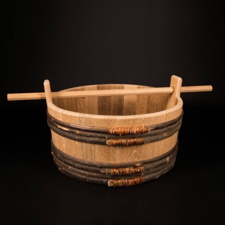 Baquet bois 40L (chêne) – Le Traditionnel Nomade [L] |Cyrille Dumoutier ...