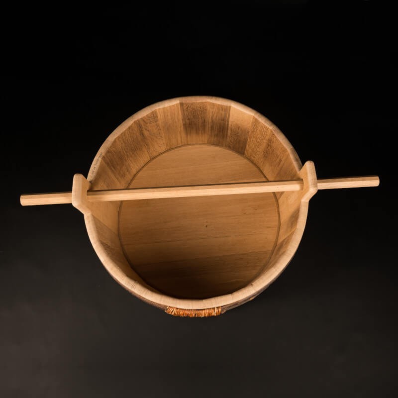 Baquet bois 40L (chêne) – Le Traditionnel Nomade [L] |Cyrille Dumoutier ...