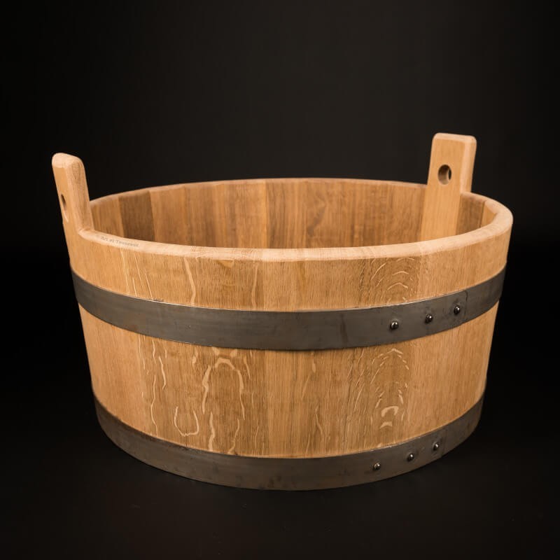 Baquet 40L chêne – Le Classique Nomade [L] | Artisan Tonnelier, Cyrille ...